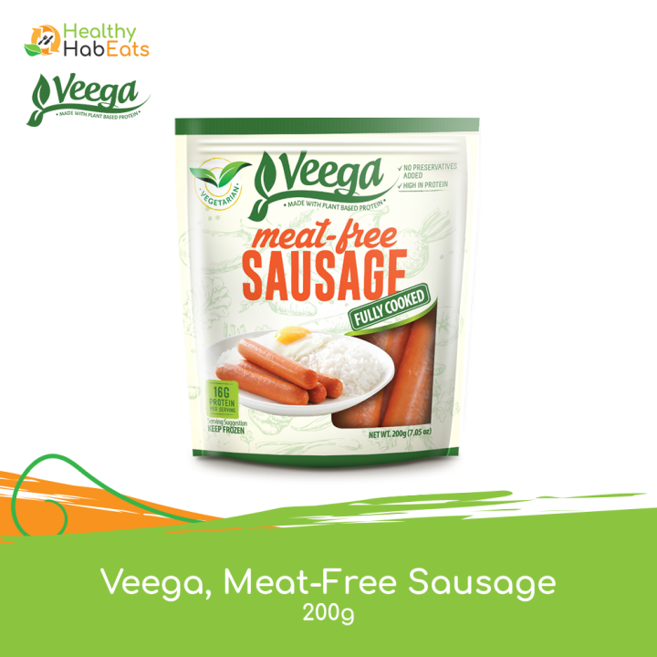 VEEGA Meat-Free Sausage 200g | Lazada PH