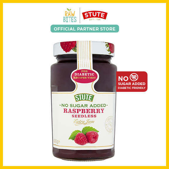 Stute No Sugar Added Raspberry Seedless Extra Jam 430g (Diabetic ...