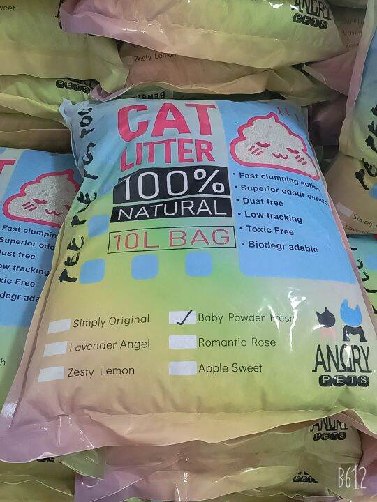 CAT LITER 100% NATURAL 10LITER/BAG | Lazada PH