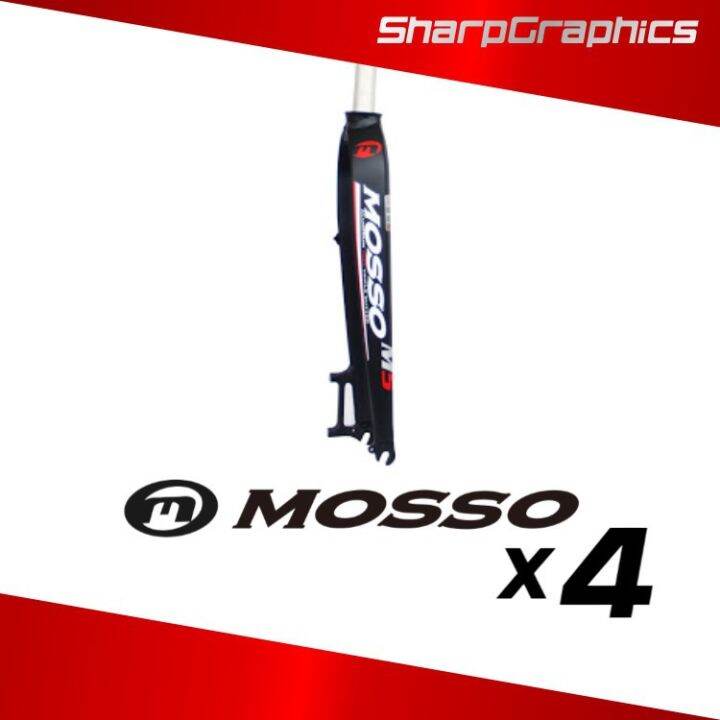 Mosso Bike Fork Brand Sticker Decal | Lazada PH