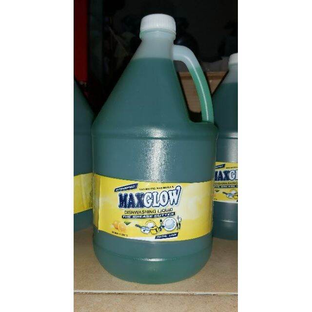 Antibacterial Maxglow dishwashing liquid 1 gallon☆ | Lazada PH