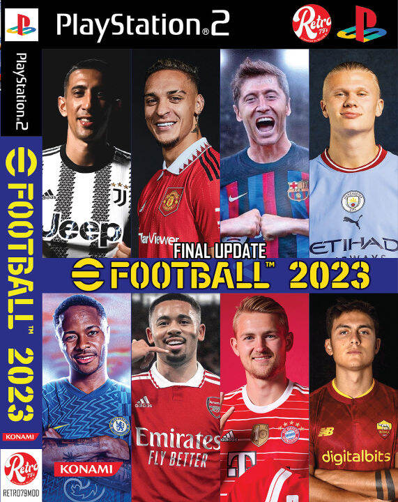 💿 แผ่นเกมส์ PS2 💿 E football 2023 อัพเดทล่าสุด PES 2023 EFOOTBALL ⚔️ PlayStation 2 | Lazada.co.th