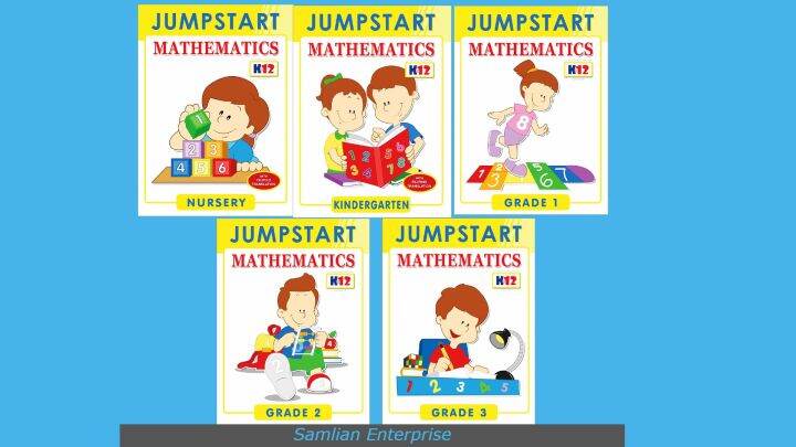 JUMPSTART MATHEMATICS SERIES NURSERY, KINDER, GRADE 1, GRADE 2, GRADE 3 ...