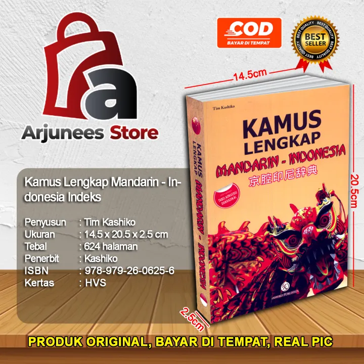 Kamus Lengkap Mandarin - Indonesia Indeks | Lazada Indonesia