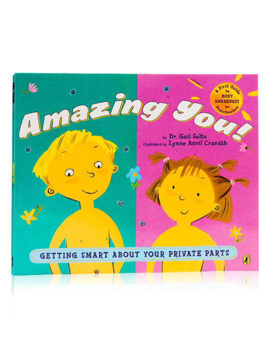 Original English picture book amazing you! Children's gender ...