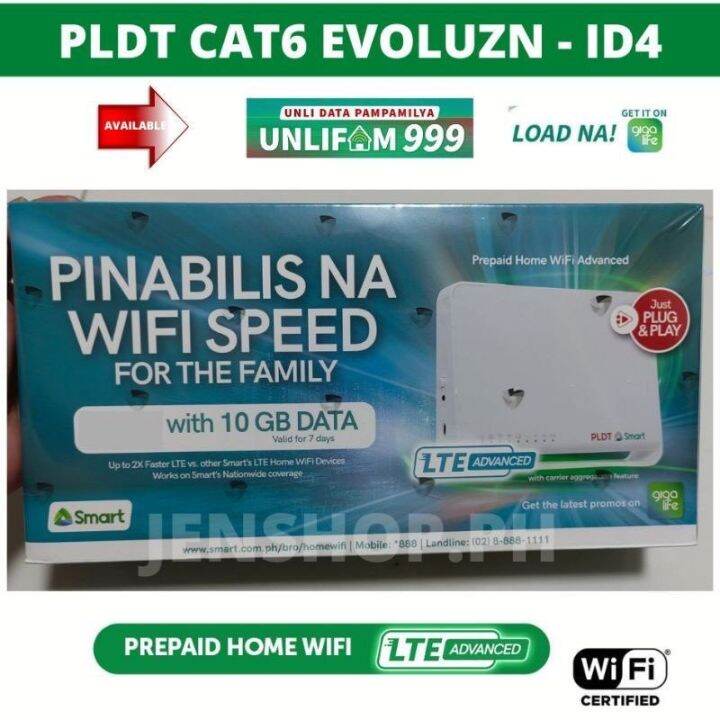 smart pldt prepaid home wifi advance BUY 1 GET 1 FREE | Lazada PH