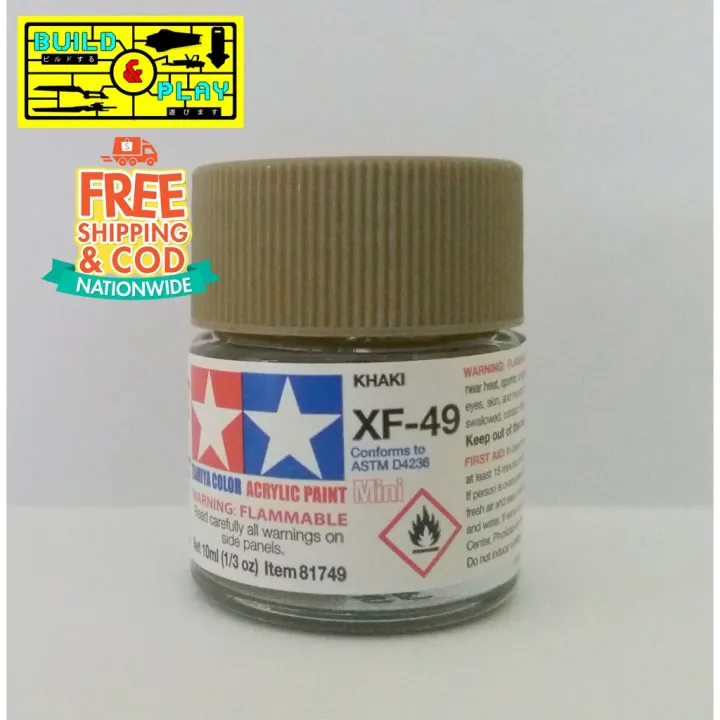 TAMIYA Acrylic XF - 49 Khaki9dm | Lazada PH