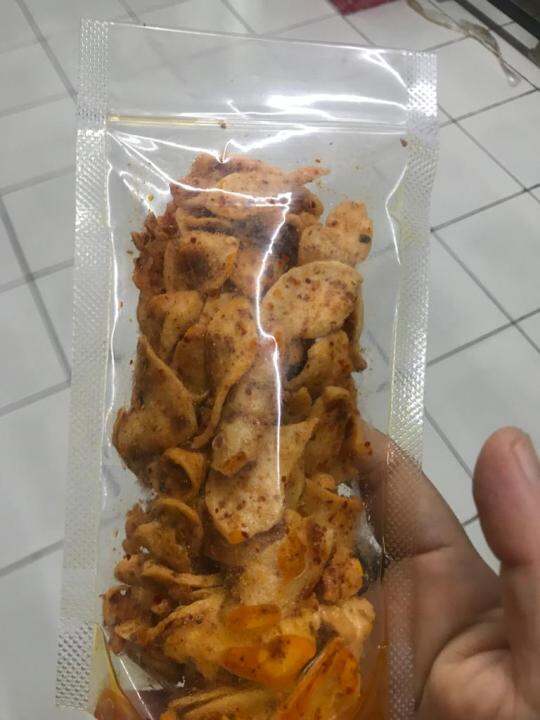 BASRENG KRISPY MINI POUCH VARIAN RASA RUJAK DAN PEDAS BALADO 60GR ...