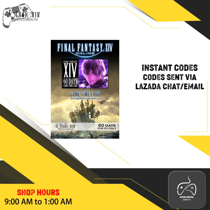 Final Fantasy XIV Online - Realm Reborn for EU (60 Days Time Card ...