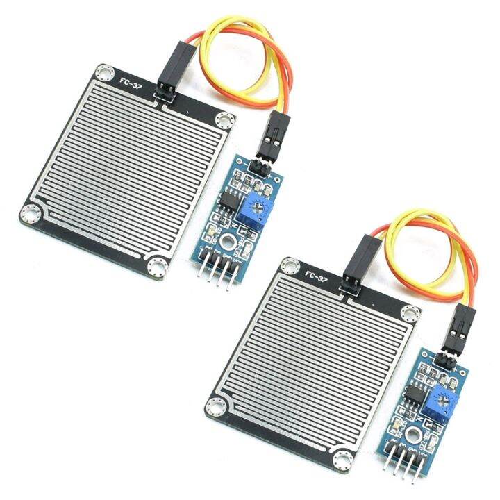 2x Rain Sensor Module Rainwater Rain Sensor Module 3 3v 5v Lazada Ph
