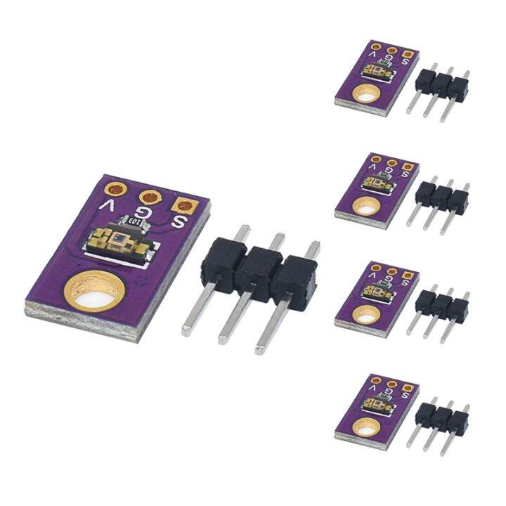 5Pcs TEMT6000 Light Sensor Professional TEMT6000 Light Sensor Module ...