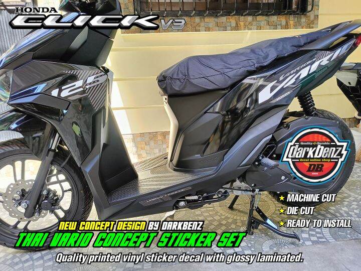 Honda Click Version 3 Thai Vario Stock Sticker Decal Set | custom made ...