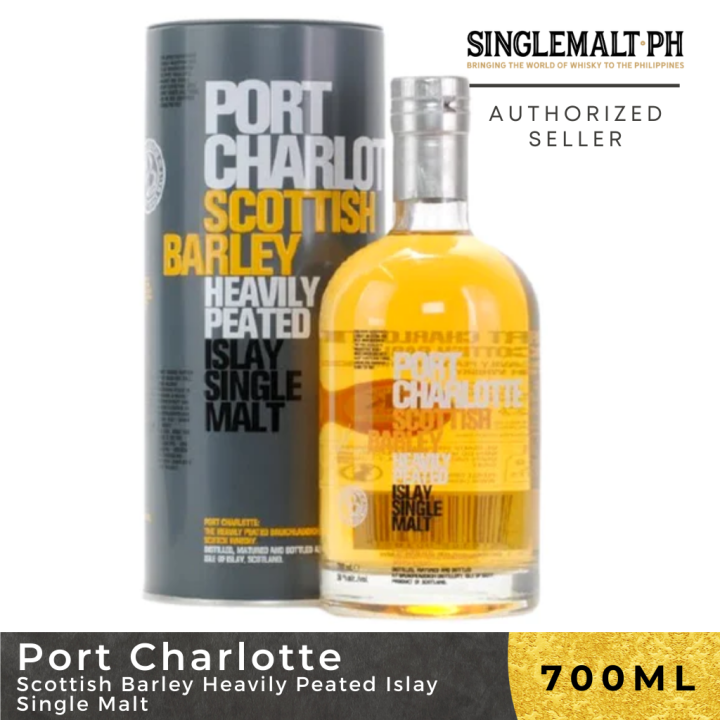 Port Charlotte Scottish Barley Heavily Peated Islay Single Malt 70cl