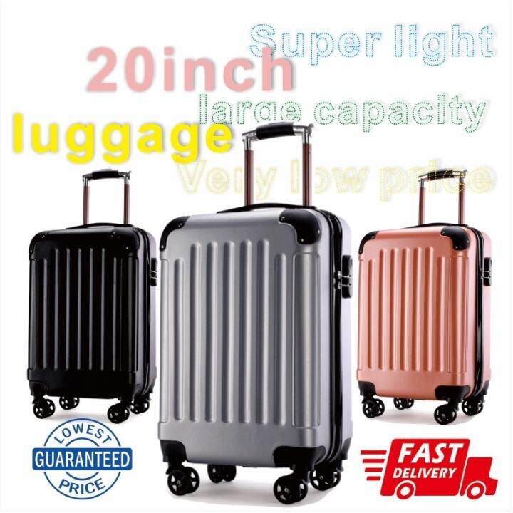 COD Portable Luggage Travel Bag Suitcase 20 Inch Wheel Rotation Lazada PH COD Portable Luggage Travel Bag Suitcase 20 Inch Wheel Rotation Lazada PH