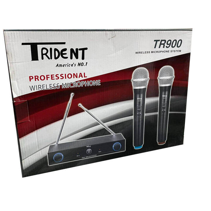 Trident TR900 Wireless Microphone System | Lazada PH