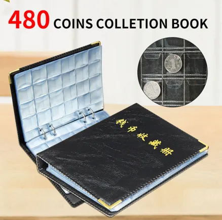 Feng Qi shopCoin Collection Book 480 Large-capacity Ancient ...