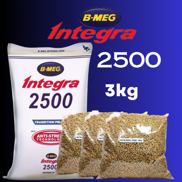 [G&G AGRIVET] 3KG INTEGRA 2500 Free Range Chicken Finisher Pellet ...