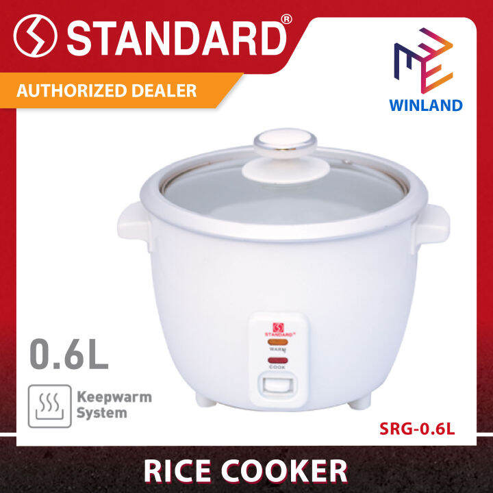 STANDARD Appliances by Winland Rice Cooker 0.6 Liter with Automatic ...