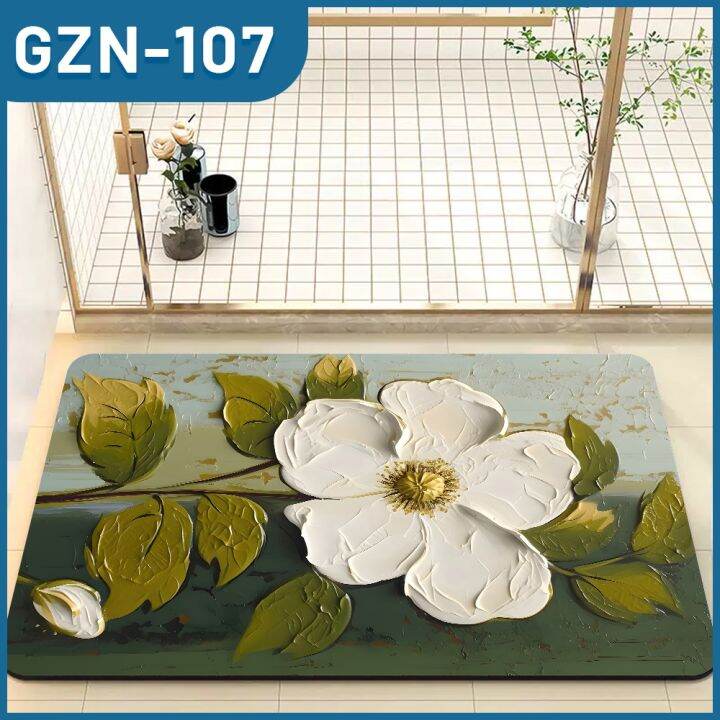 COD Keset Lantai Diatomite Anti Slip 40X60CM / Keset Lantai Nyerap Air ...