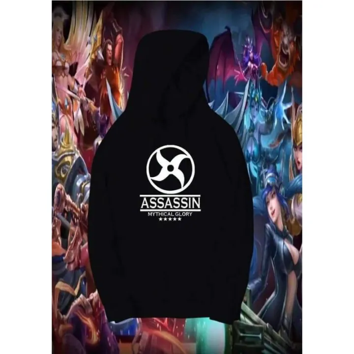 MOBILE LEGEND "ASSASSIN"HOODIE JACKET | Lazada PH
