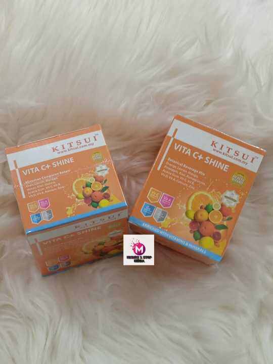 Kitsui Vitamin C+ Shine ( Kitsui Vita C ) 10’s x 15g | Lazada