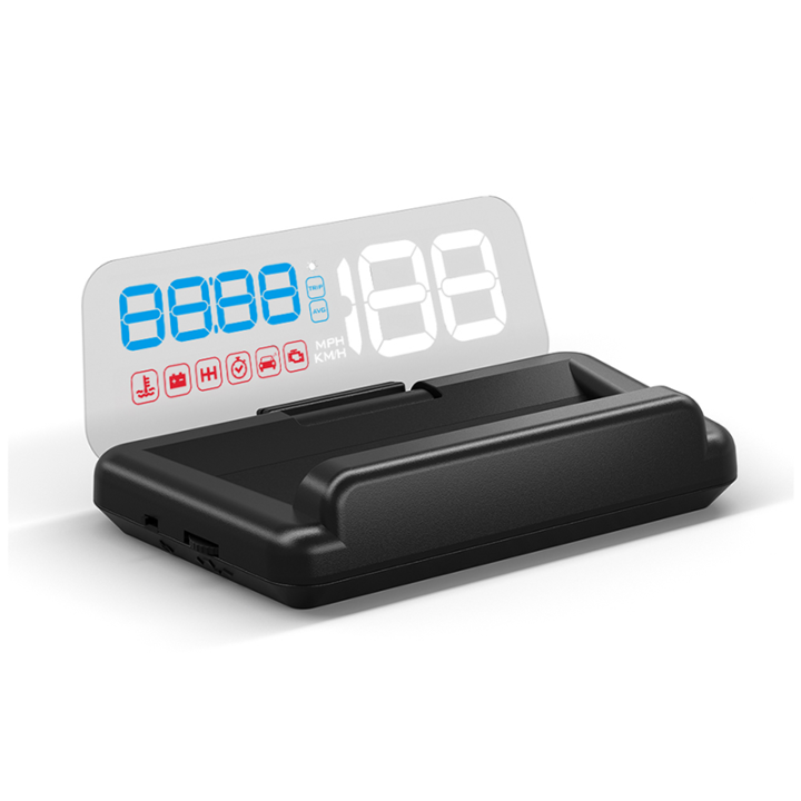 C500 car hud display Auto OBD Head-Up Display Car Projector Speedometer ...