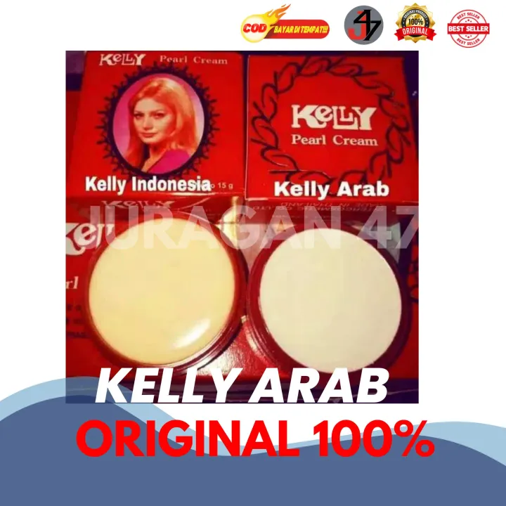 Juragan 47 - Krim Cream KELLY Saudi Bedak Kelly Arab Pearl Cream ...