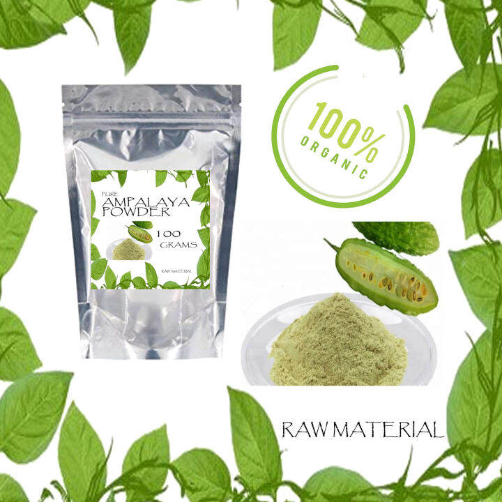 Herbal , Ampalaya Powder 100Grams ( Bitter Melon / Bitter Gourd ). 100% ...