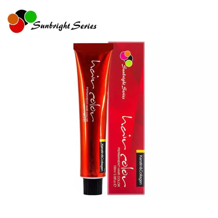 Sunbright Series Keratin Hair Colo (Mahogany, Coffee Brown , Red ...