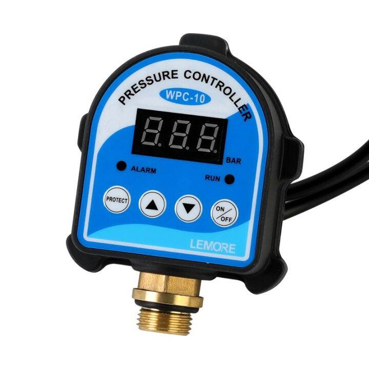 Automatic Eletronic Digital Display Pressure Controller Switch WPC-10 For Oil Water Pump Air ...
