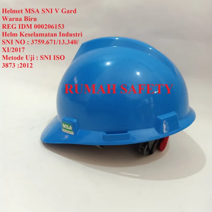 Safety Helmet SNI MSA Lokal / Helm Proyek Fastrac SNI / Helmet Msa ...