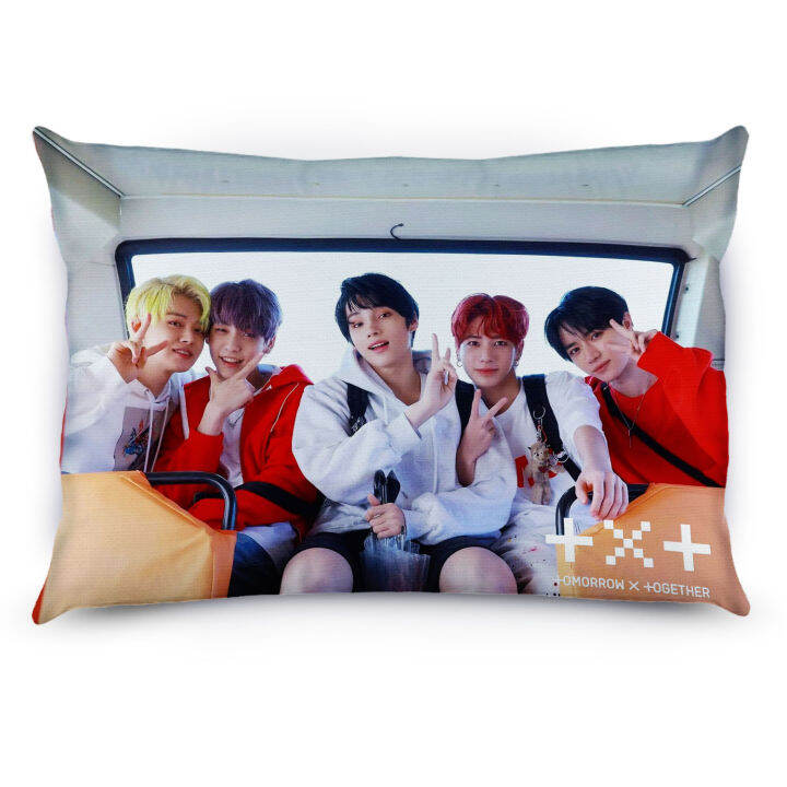 TXT merchandise kpop merch pillow big size 13X18 Design P2 03 Soobin ...