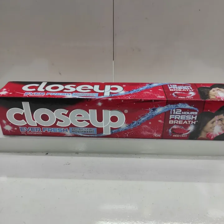 CLOSE UP RED HOT TOOTHPASTE 145ML | Lazada