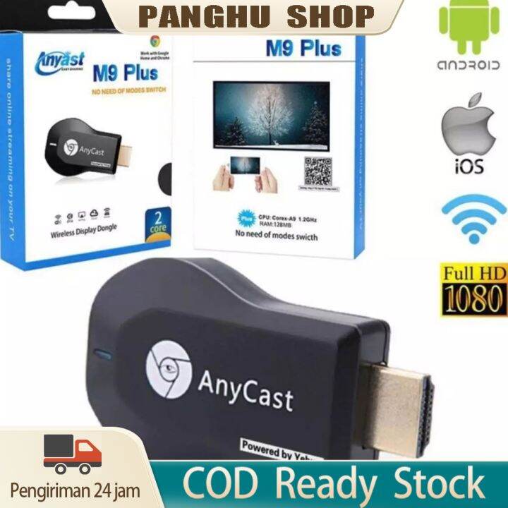Dongle Anycast m9 plus 1080p Wifi Usb Wireless HDTV | Lazada Indonesia