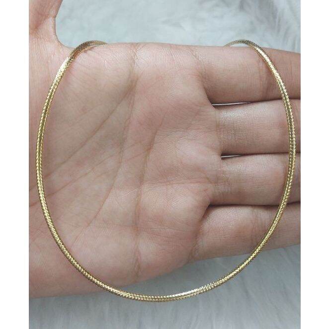 GHY-COD PAWNABLE 18k Saudi gold omega chain | Lazada PH