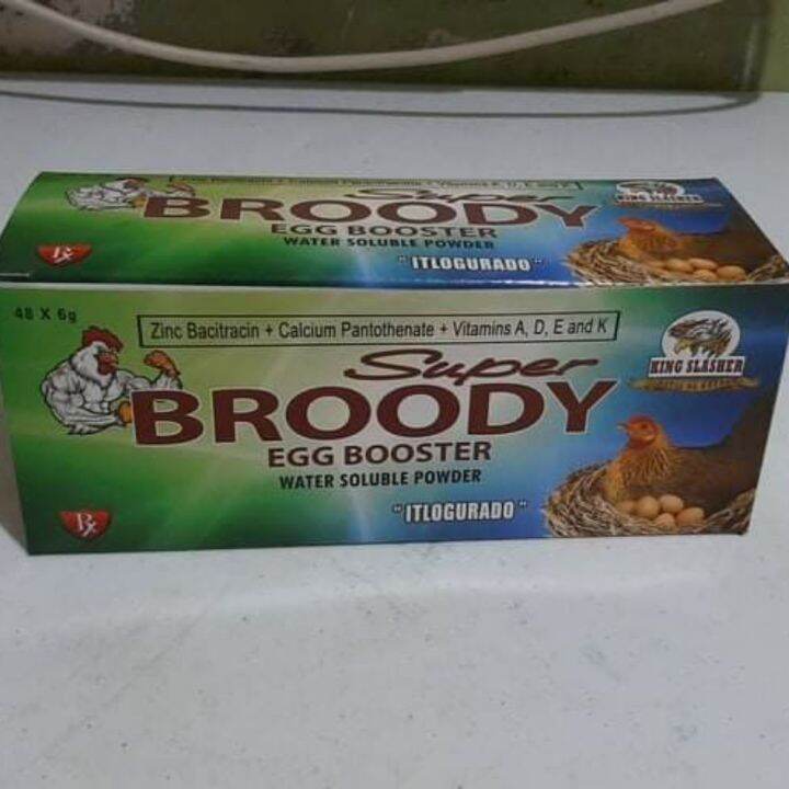 SUPER BROODY EGG BOOSTER 48×6G | Lazada PH