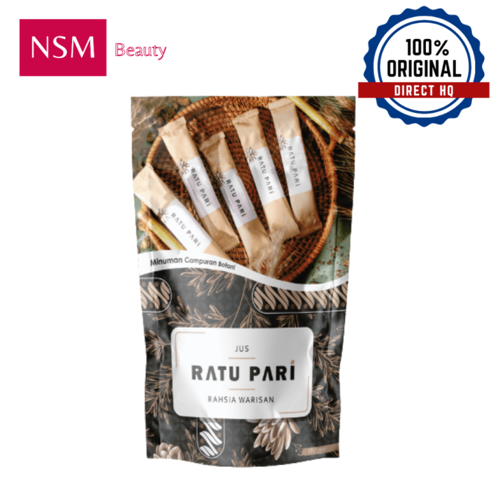 JUS RATU PARI 100% HERBA PREMIUM TRADITIONAL 20ML X 15PAKET [100% ...