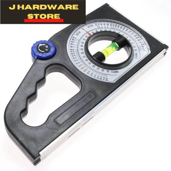 ♩Multifunction Slope measuring instrument universal bevel protractor ...