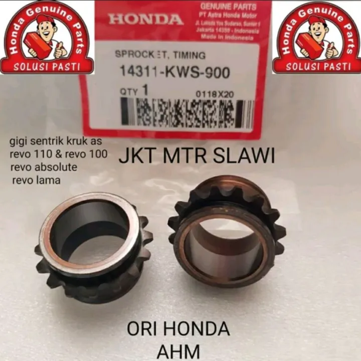 14311 KWS 900 gear sentrik kruk as gear kruk as sprocket timing revo ...