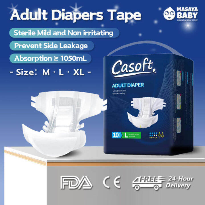 【Free Gifts】 Casoft Adult Diapers Tape Adult Diaper For Senior for ...