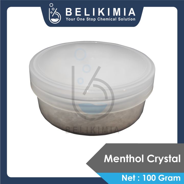 Menthol Crystal 100 Gram - Mentol Kristal Food Grade - Campuran Makanan ...