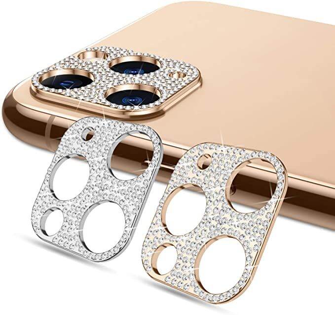 Hoce Glitter Rhinestone Camera Lens Protector Film For Iphone 11 12 13