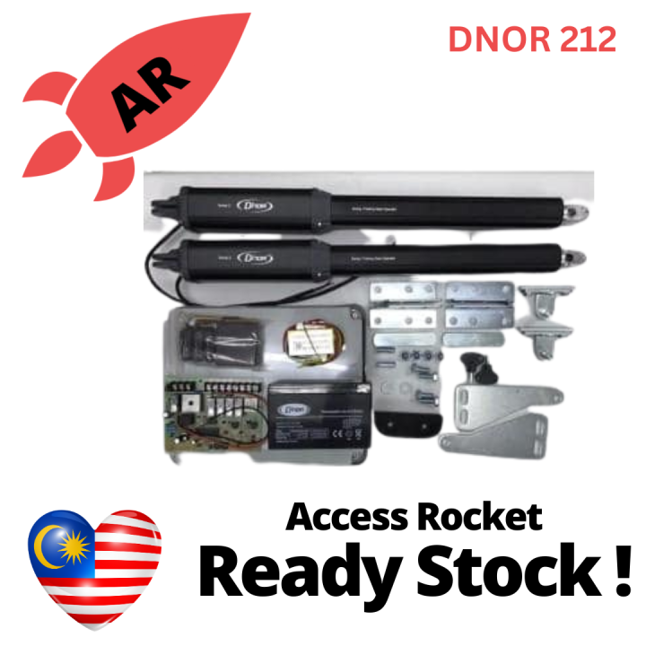 Original remote DNOR 212 SWING AND FOLDING ARM AUTO GATE SYSTEM HEAVY ...