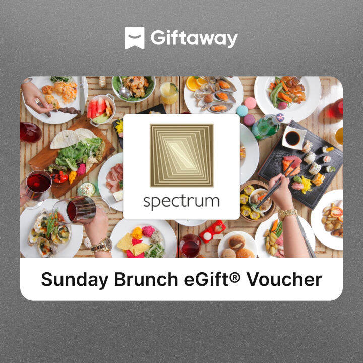 Spectrum Buffet Sunday Brunch eGift | Lazada PH
