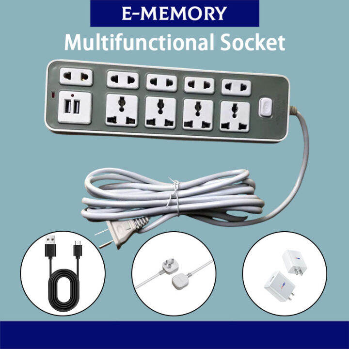 Multi-Function Socket Plug Safety Switch Protection Socket Universal ...