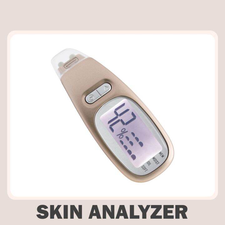 Mini Portable 3-in-1 Skin Tester Moisture Oil Softness Detection Skin ...