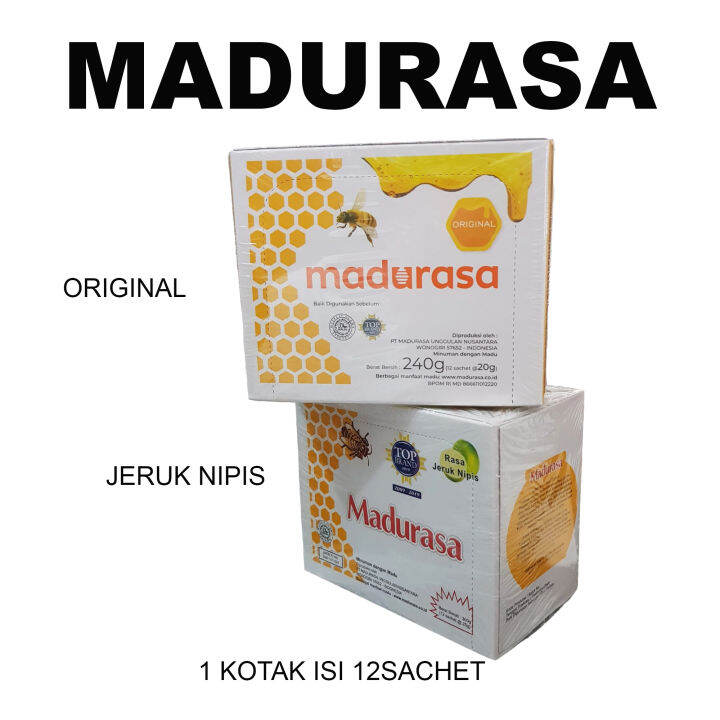 Madurasa Original Jeruk Nipis 240G 1 Box Isi 12 Sachet | Lazada Indonesia