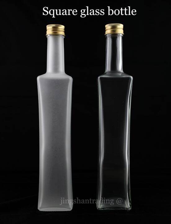 {24pcs} 500ml Botol kaca madu /Square glass bottle /honey/ madu kelulut ...