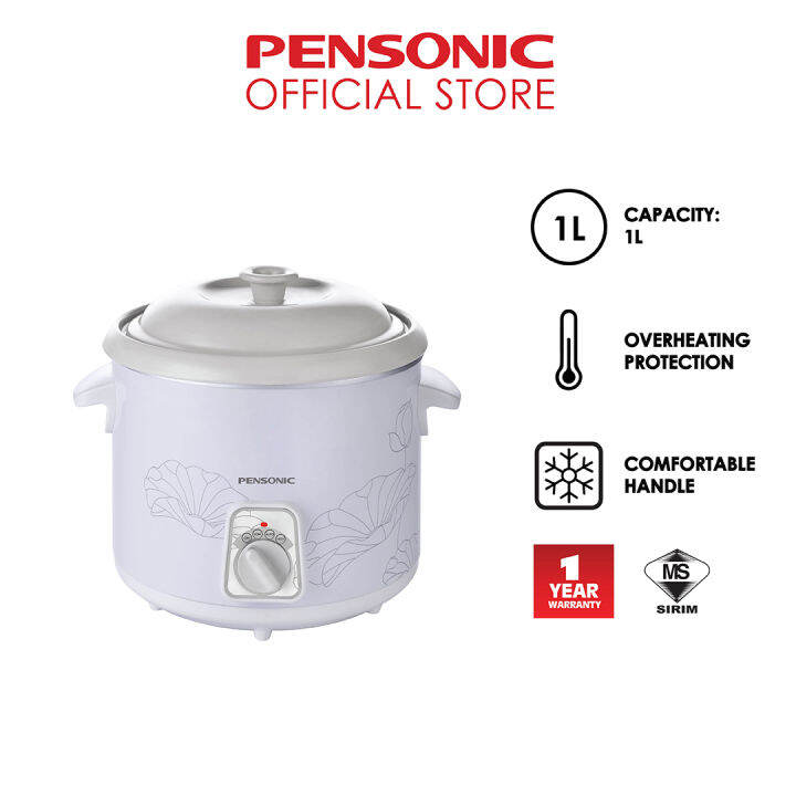 Pensonic 1L Slow Cooker PSC-101 | Lazada