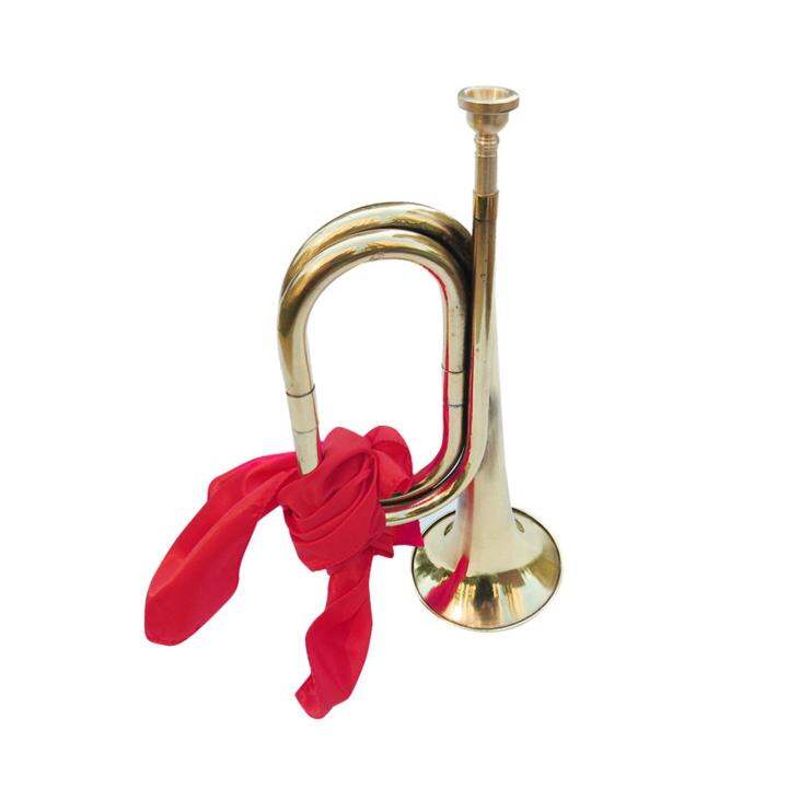Magic Sound Scouting Trumpet Bugle with Mouthpiece Marching Bugle for ...